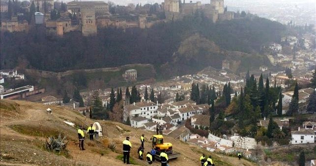 imaginaS5: LA ZONA PÚBLICA : El desalojo del Cerro de San Miguel
