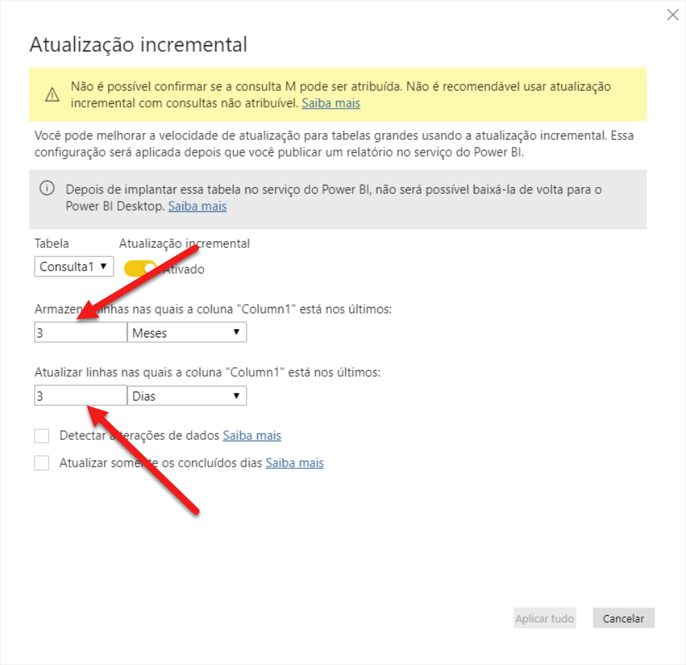 Power BI - Atualização Incremental de Qualquer Tipo de Fonte de Dados!!!!