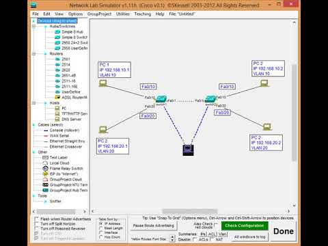 Simuladores para red