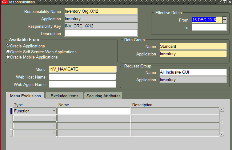 Oracle Applications Blog How To Create Organization In Oracle Apps R12