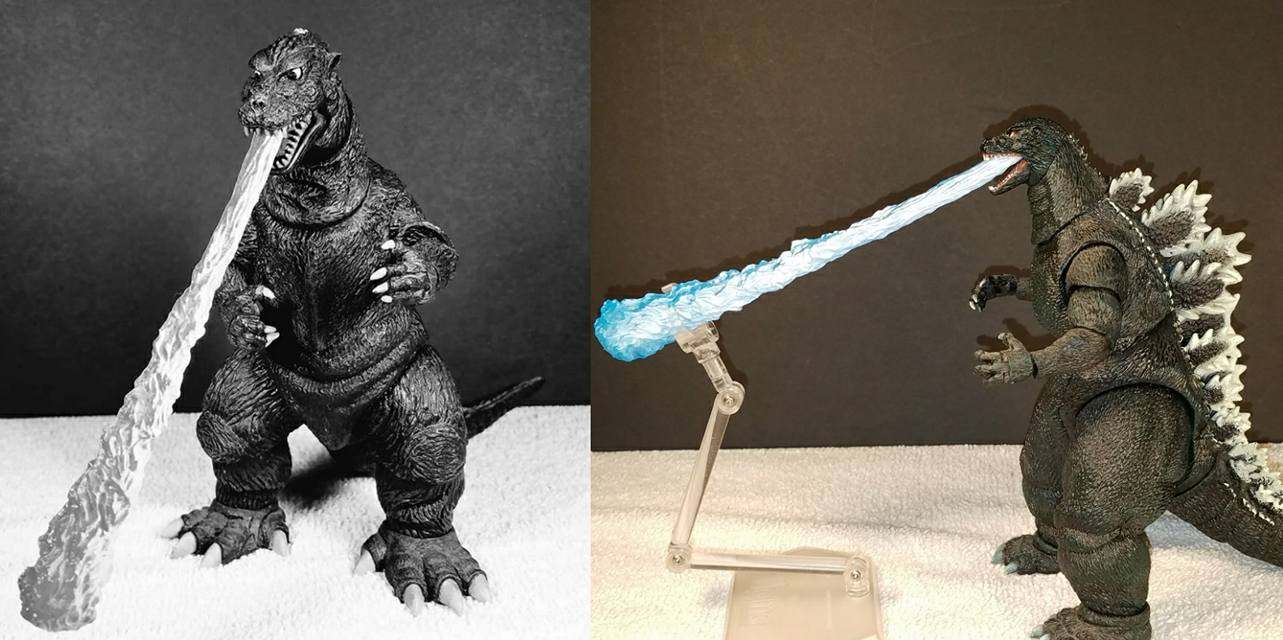 The Gryphon's Lair : Let's Look At: NECA GODZILLA 2001 (ATOMIC BLAST)