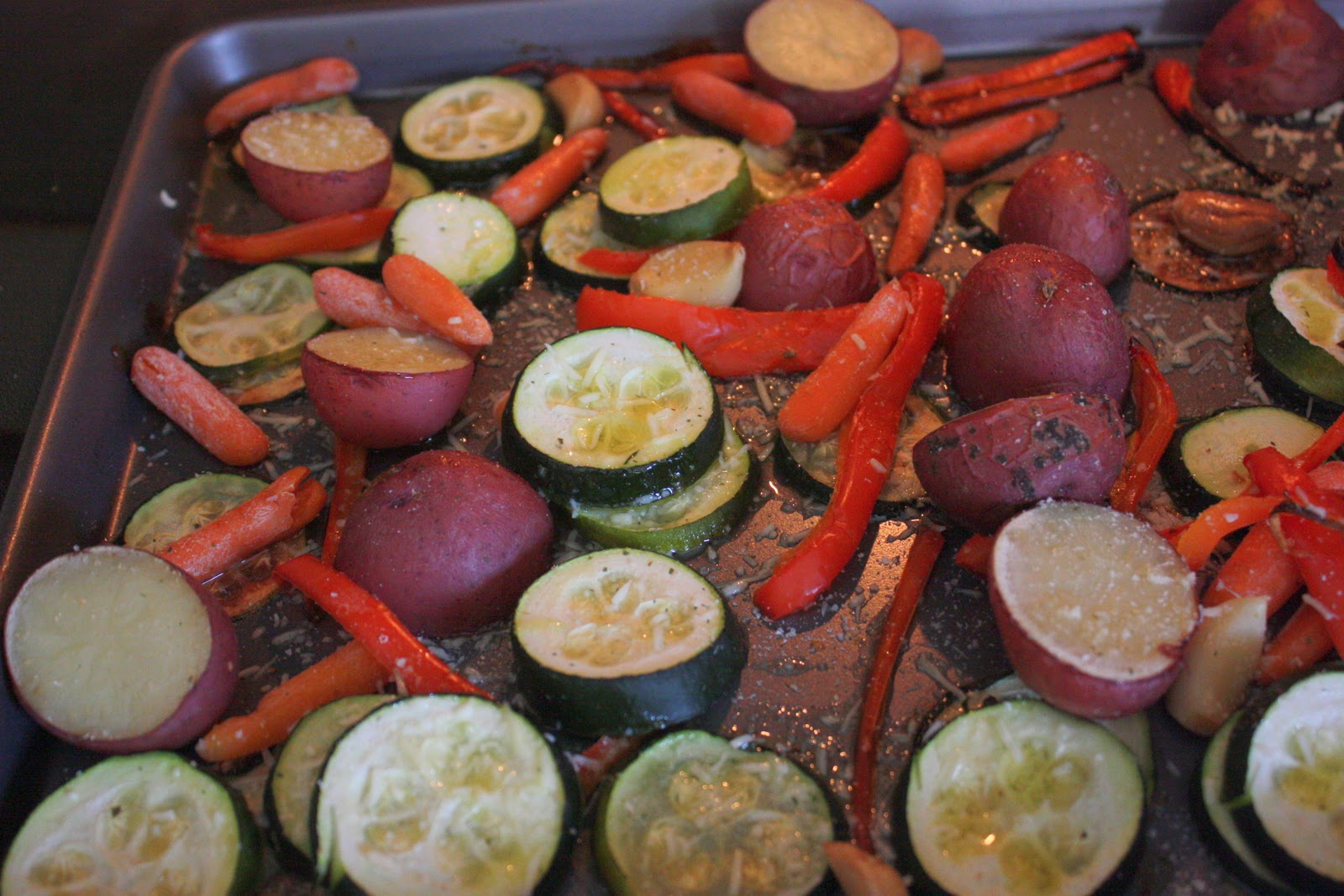 cooking with crystal: Roasted Vegetables