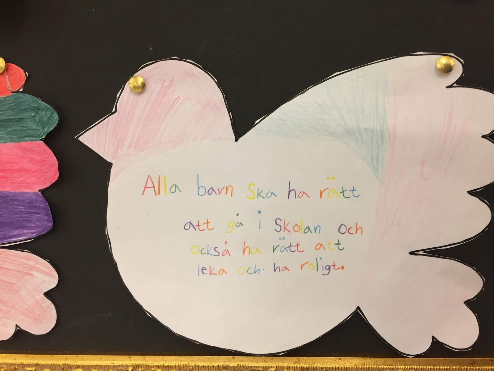 Jennys skolsida: FN-dagen, barnkonventionen