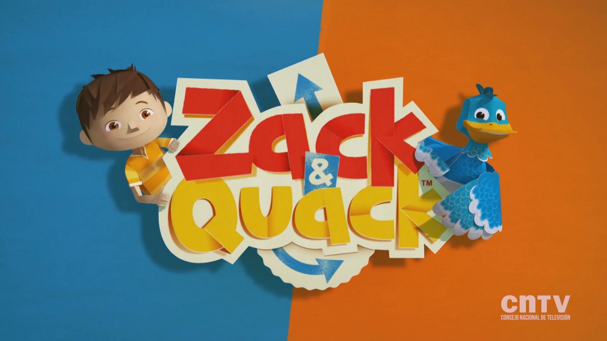 Biblioteca SSCC: "ZACK Y QUACK" / SERIE CNTV INFANTIL