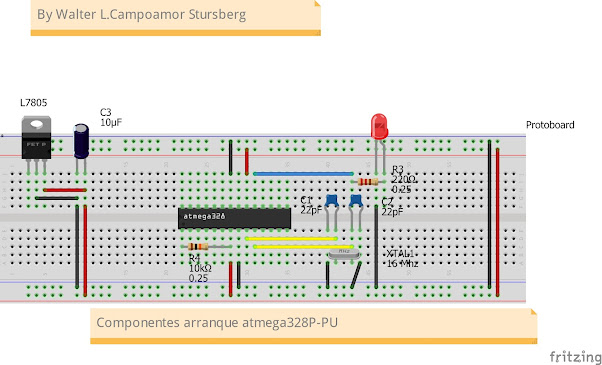 Integrado ATmega 328P-PU