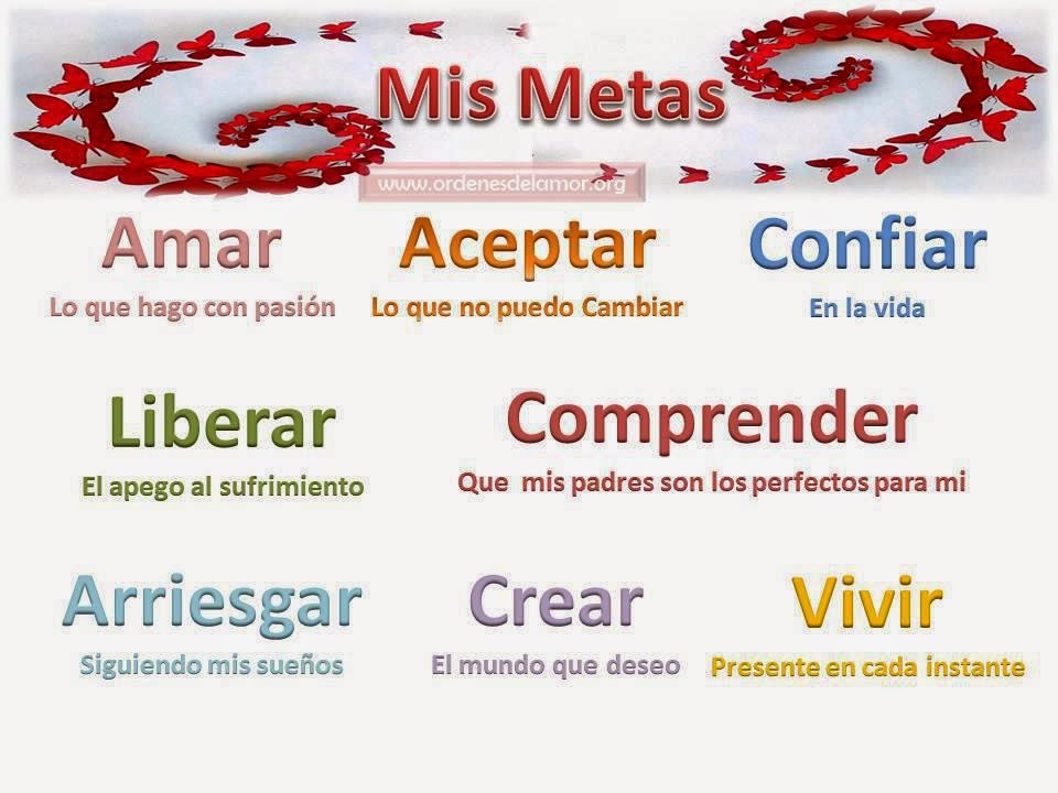 MI PROYECTO DE VIDA: METAS