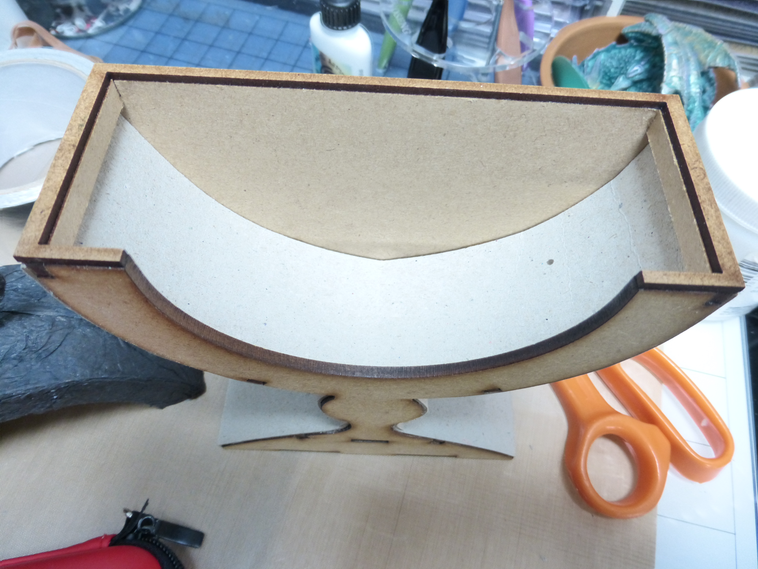 Felix the Crafty Cat: What no Masterboard! It's an MDF project today.