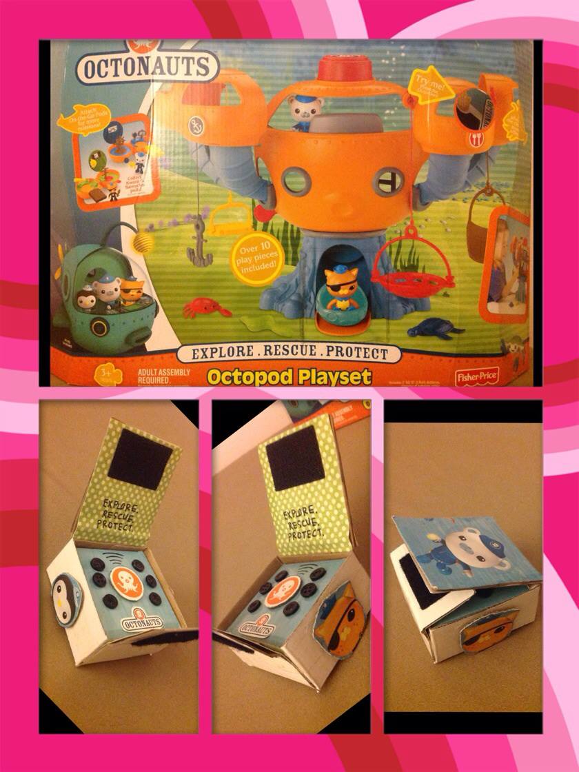 Peairs Kid's Craft Corner: Home-made Octonaut Walkie Talkie