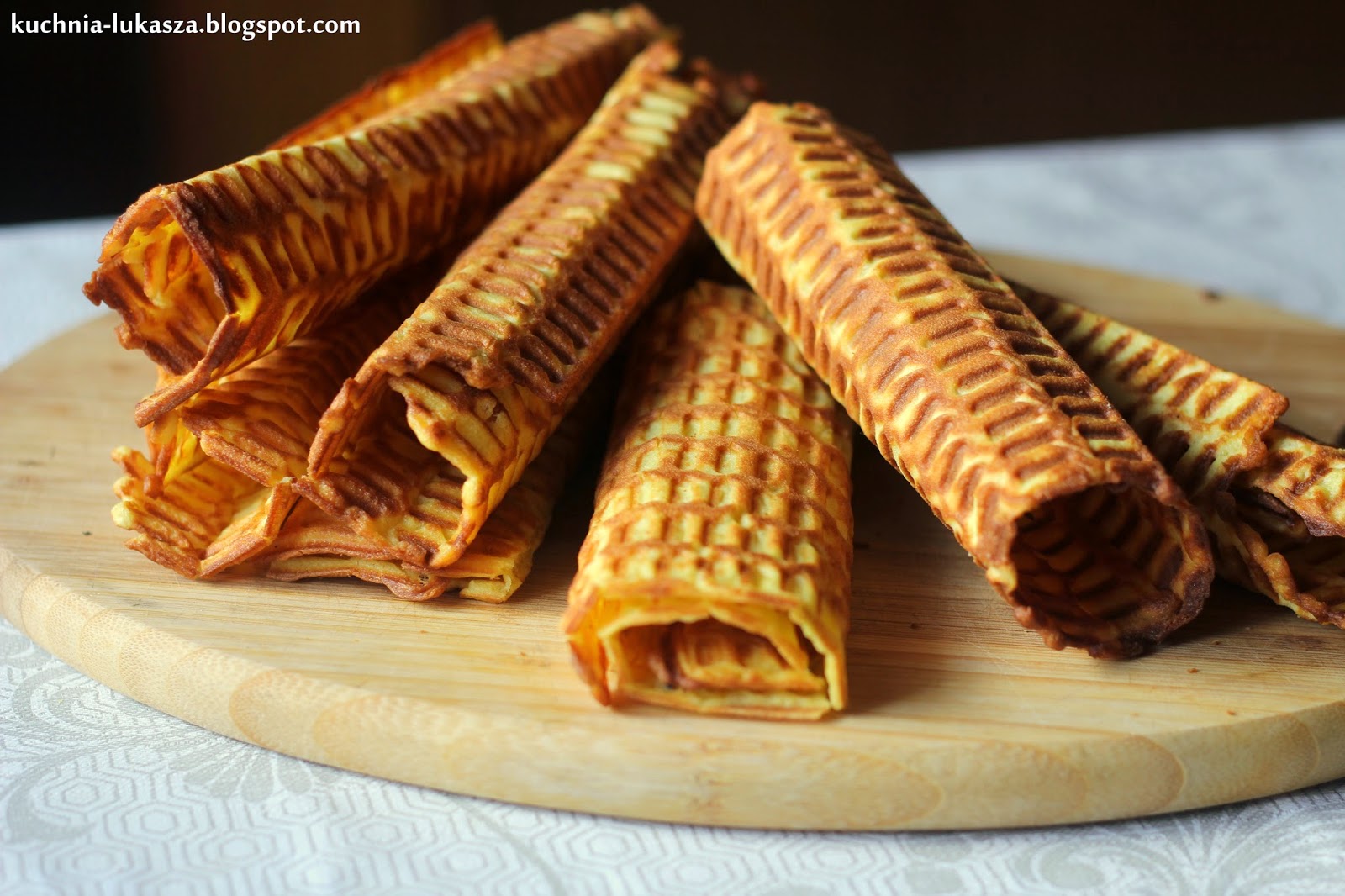 Domowe wafle - Kuchnia Łukasza