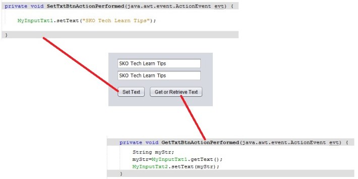 Use jTextField in Java NetBeans with Properties and easy example ...