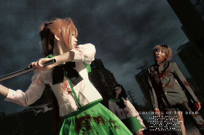Operdion: High School of The Dead Stunning Cosplay