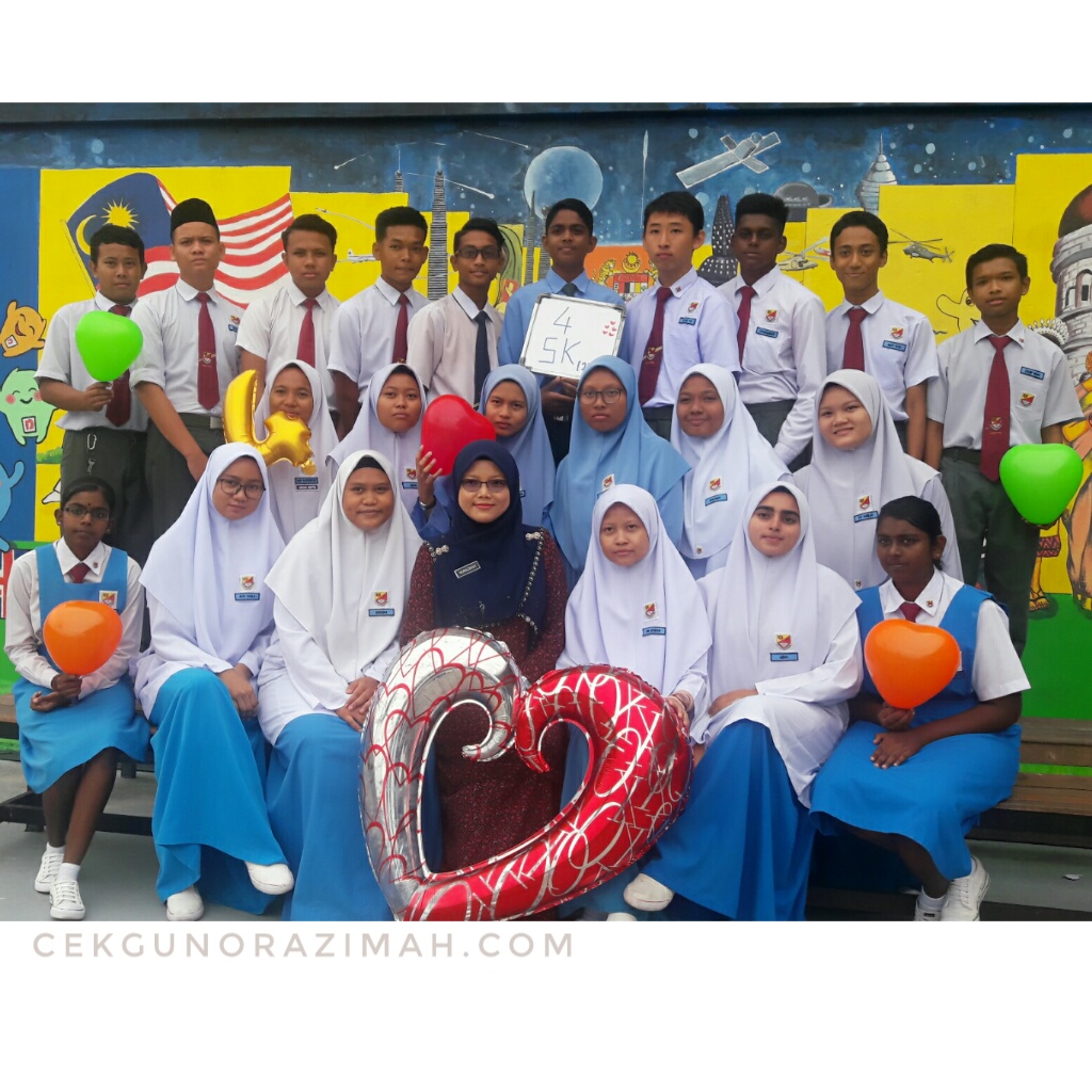 Gambar kelas 4SK 2018 yang meriah ~ Cikgu Norazimah