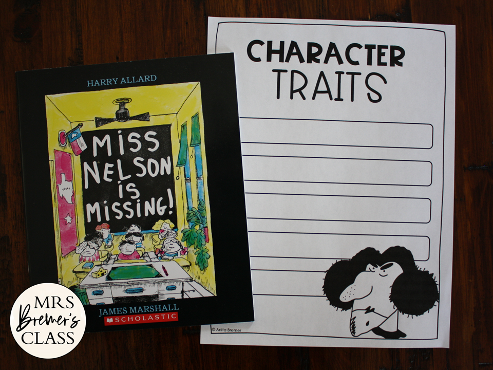 Miss Nelson Is Missing! | Book Study and Class Book Activity | Mrs ...