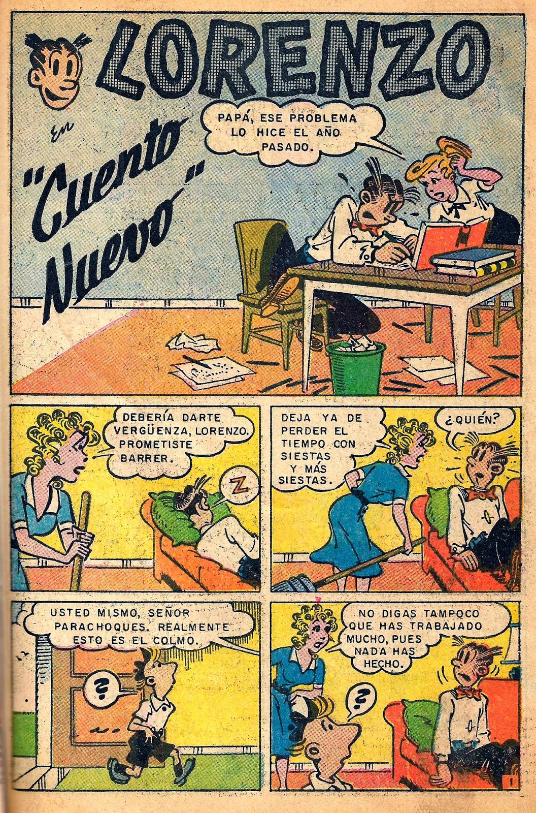 Aquellos inolvidables tebeos...: LORENZO Y PEPITA 361 - Escaneo inédito ...