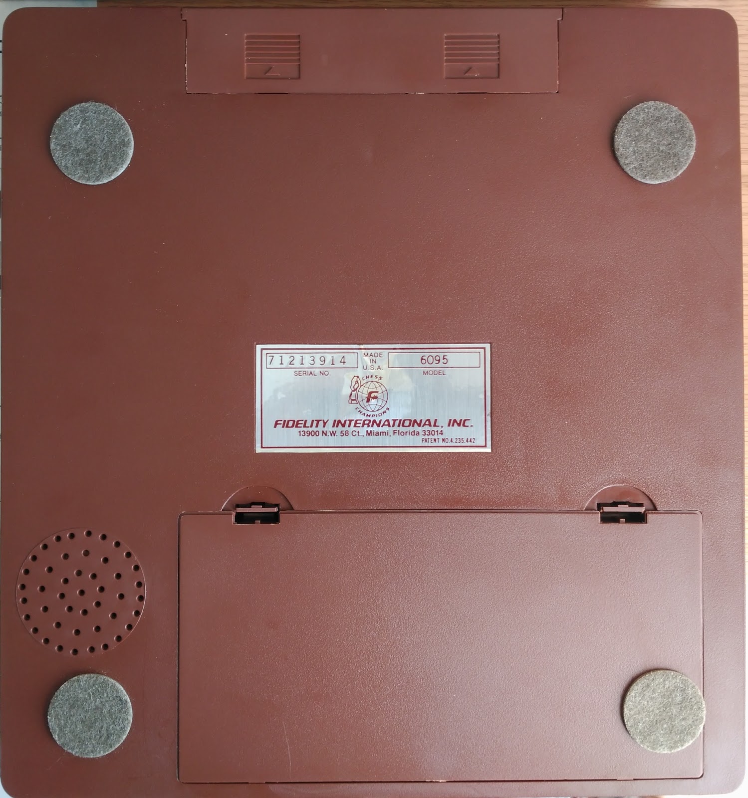 Retro Ordenadores Orty: Fidelity Gambit Voice (modelo 6095) (1987)