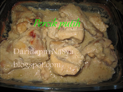 Dari Dapur NaSya: Ayam percik putih