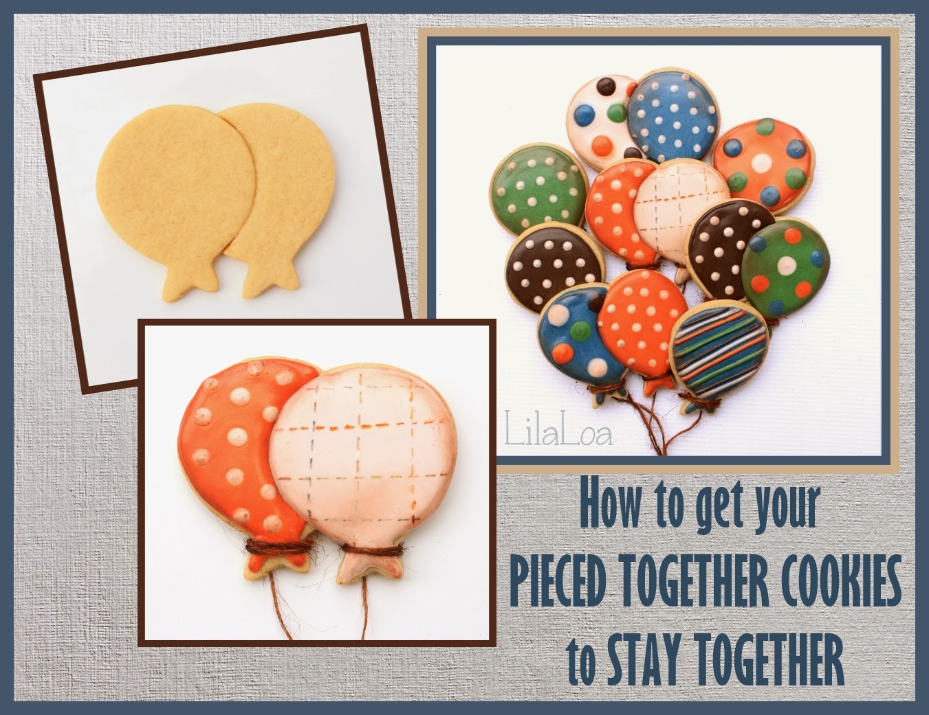 How To Piece Together Cookies So They Stay Together