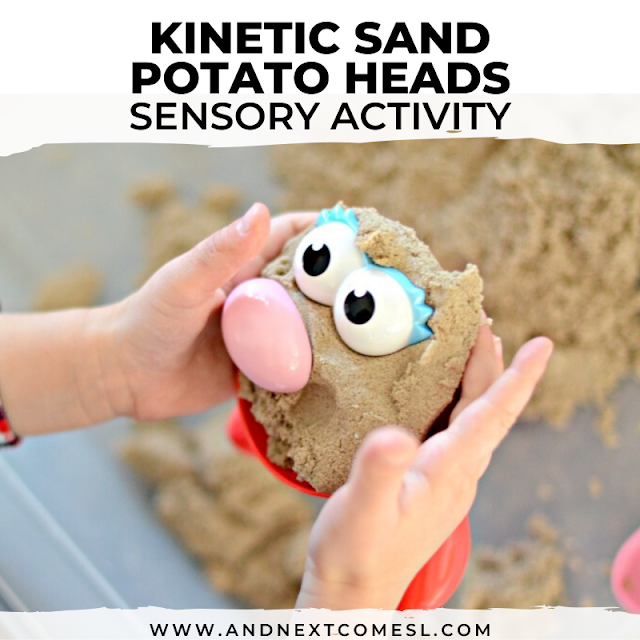 Kinetic Sand Potato Heads Sensory Activity And Next Comes L kinetic-sand-potato-heads-sensory-activity-and-next-comes-l