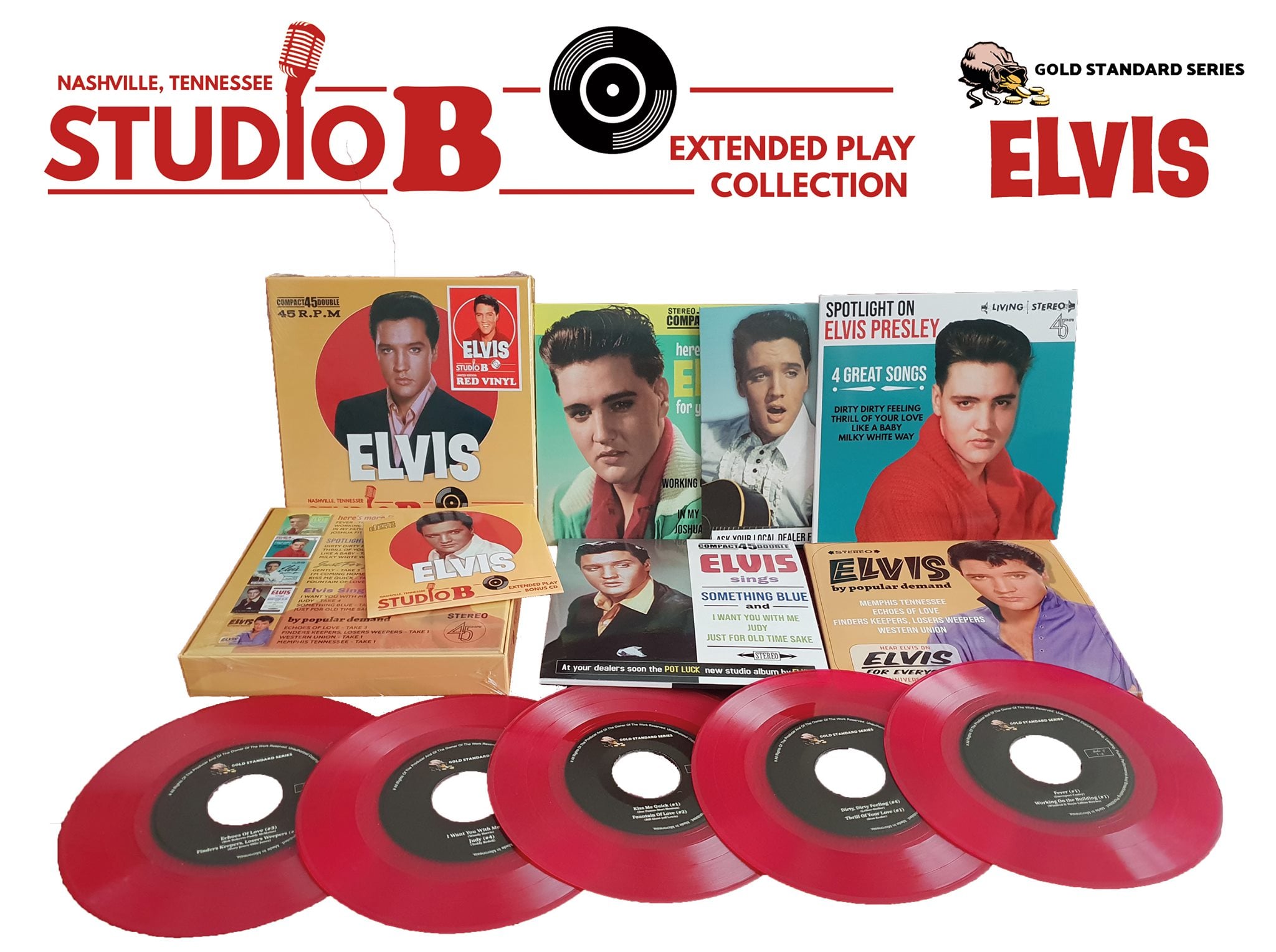 Elvis Presley - Unforgettable Elvis: Studio B - The Extended Play ...