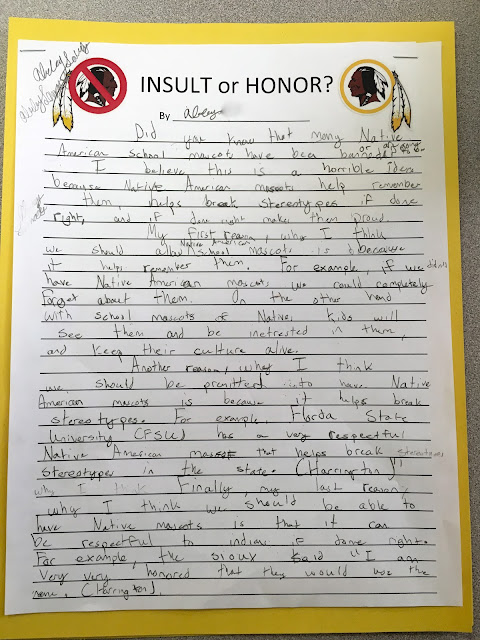 the ART of learning: Native American Writing Activities