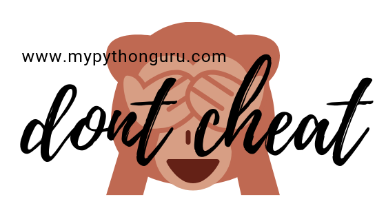 Python 3 Cheat Sheet - MyPythonGuru