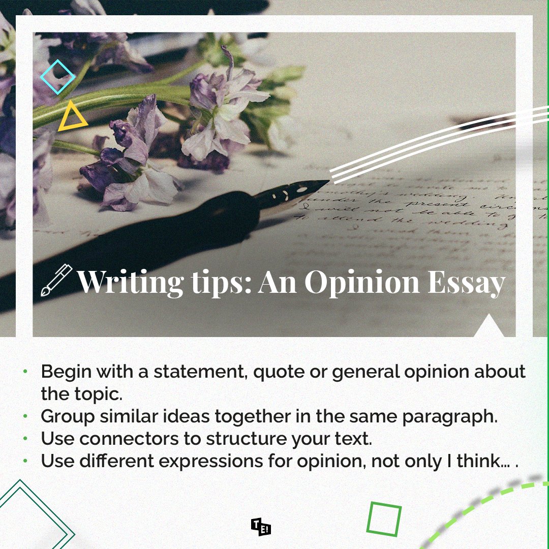EOI INGLES, Mónica Otero García: C1 How to write an opinion composition