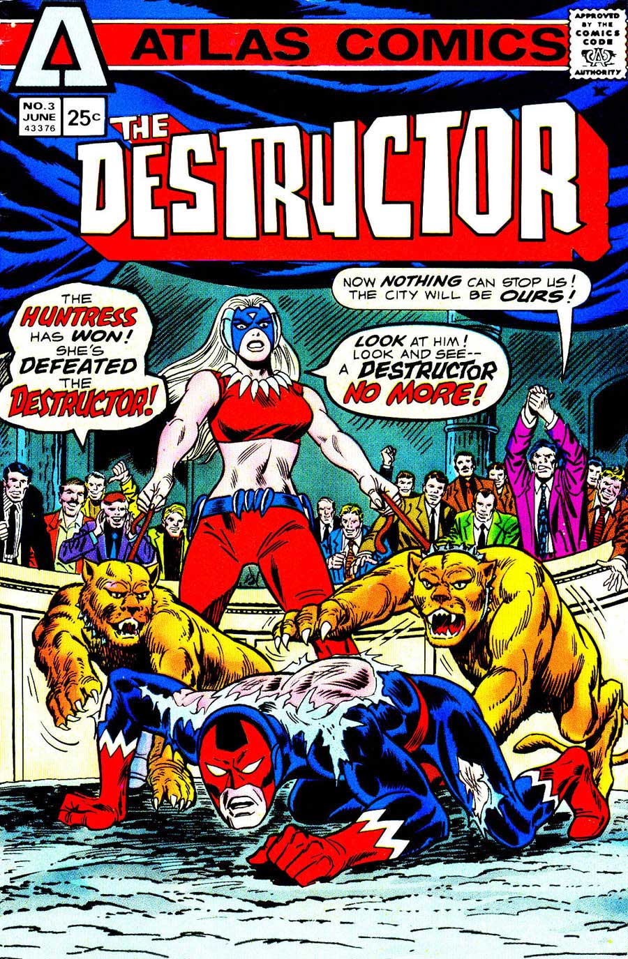 Destructor #3 - Steve Ditko art - Pencil Ink