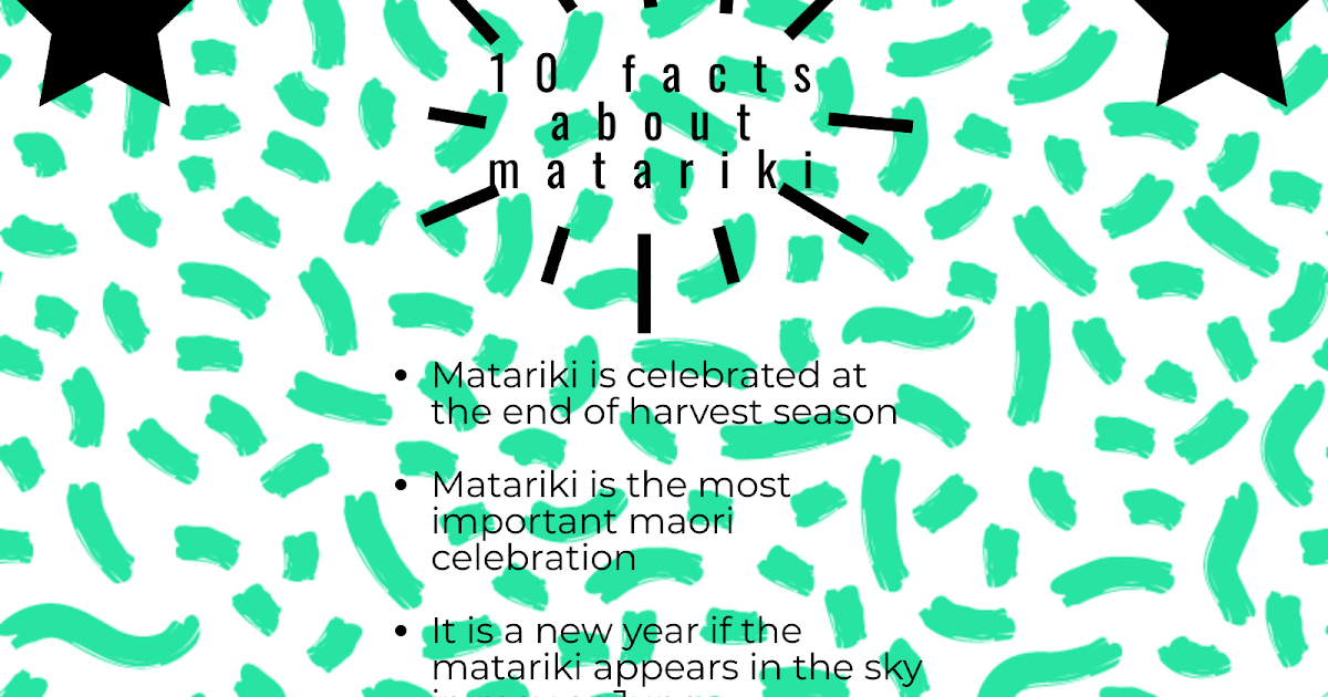 Matthew: 10 facts about matariki