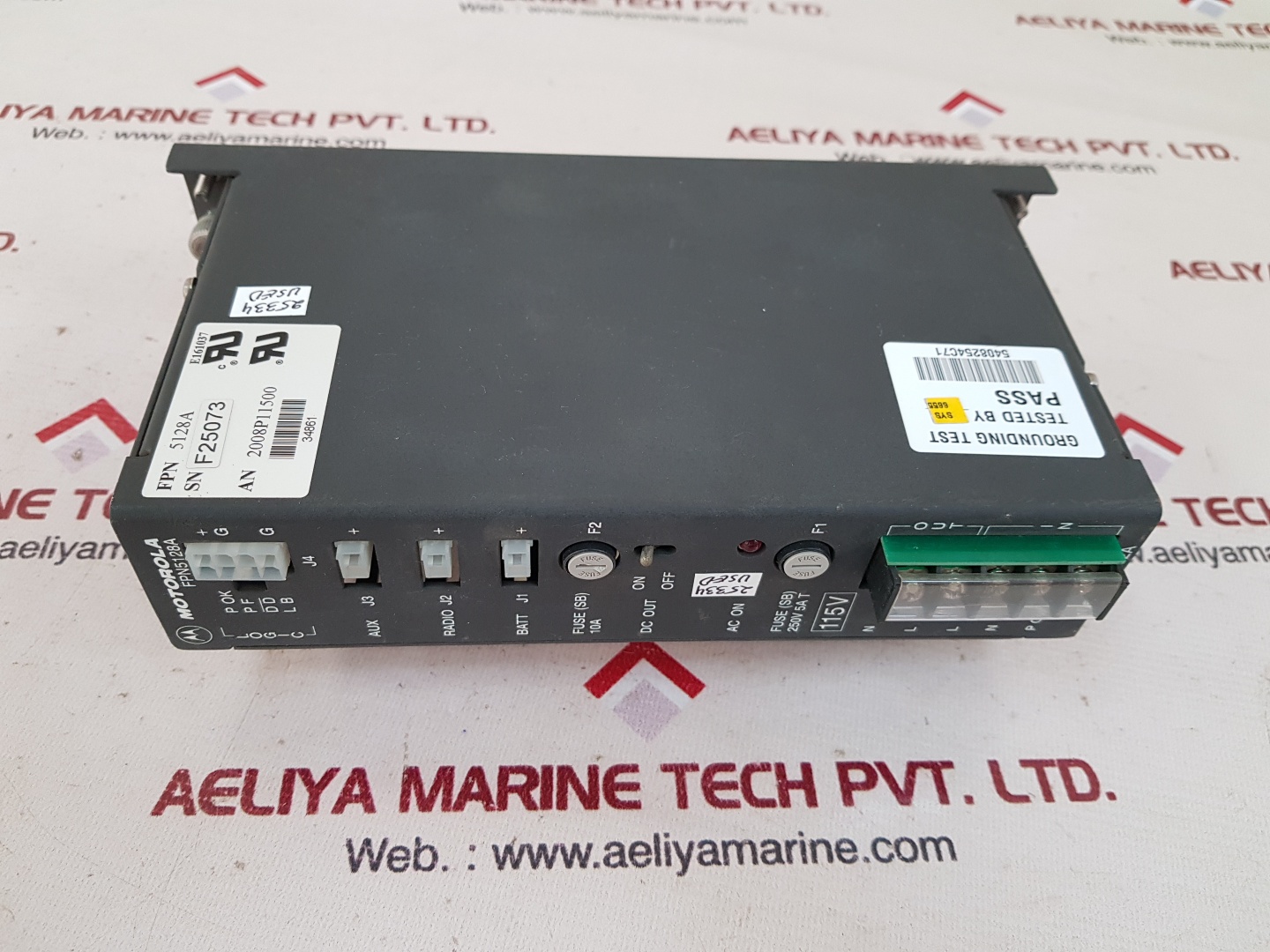 MOTOROLA FPN5128A POWER SUPPLY MOSCAD IRRIGATION CONTROL - Aeliya Marine