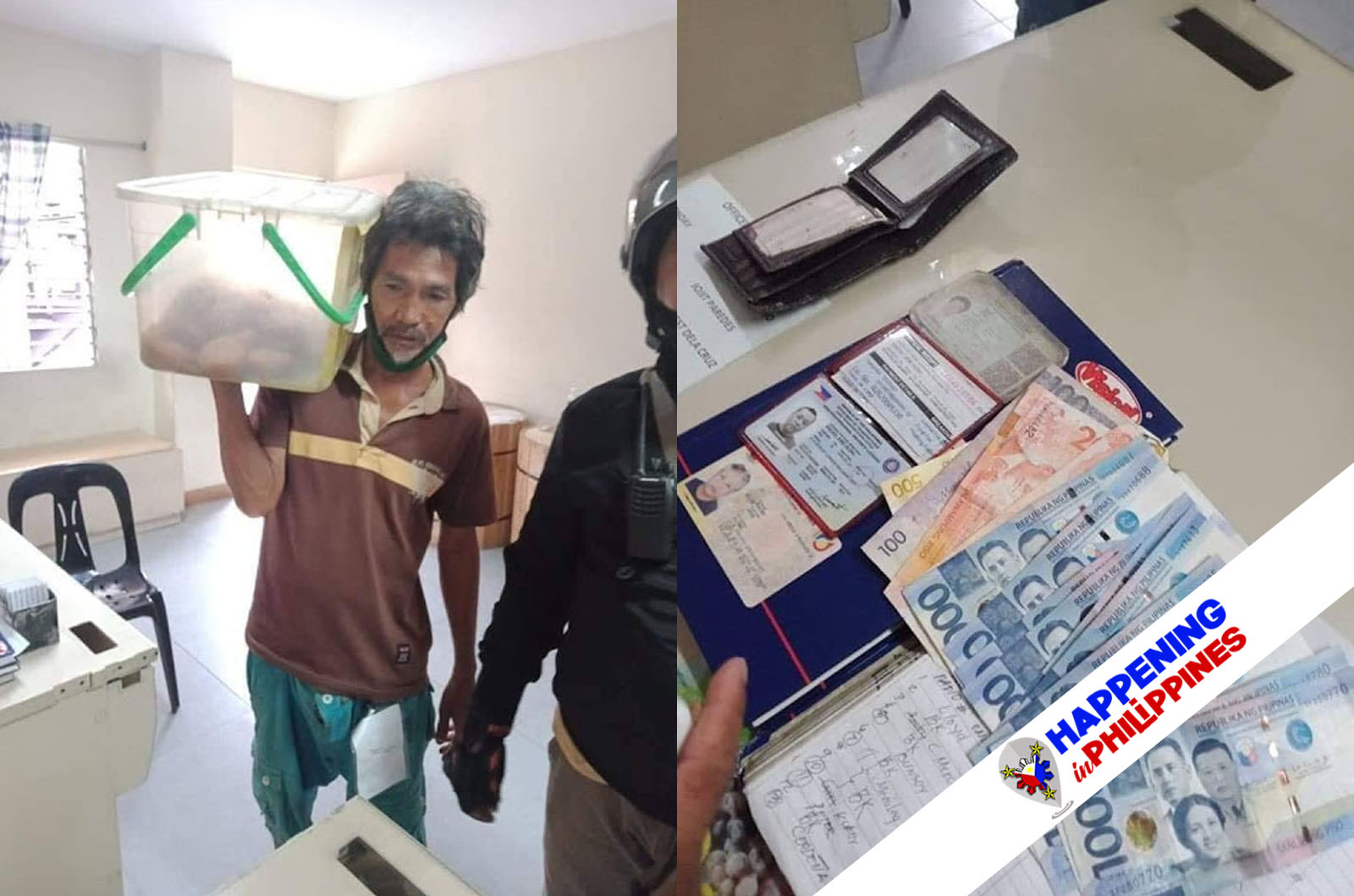 Vendor, nagsauli ng napulot niyang pitaka na may lamang Php10 000 Vendor, nagsauli ng napulot niyang pitaka na may lamang Php10 000
