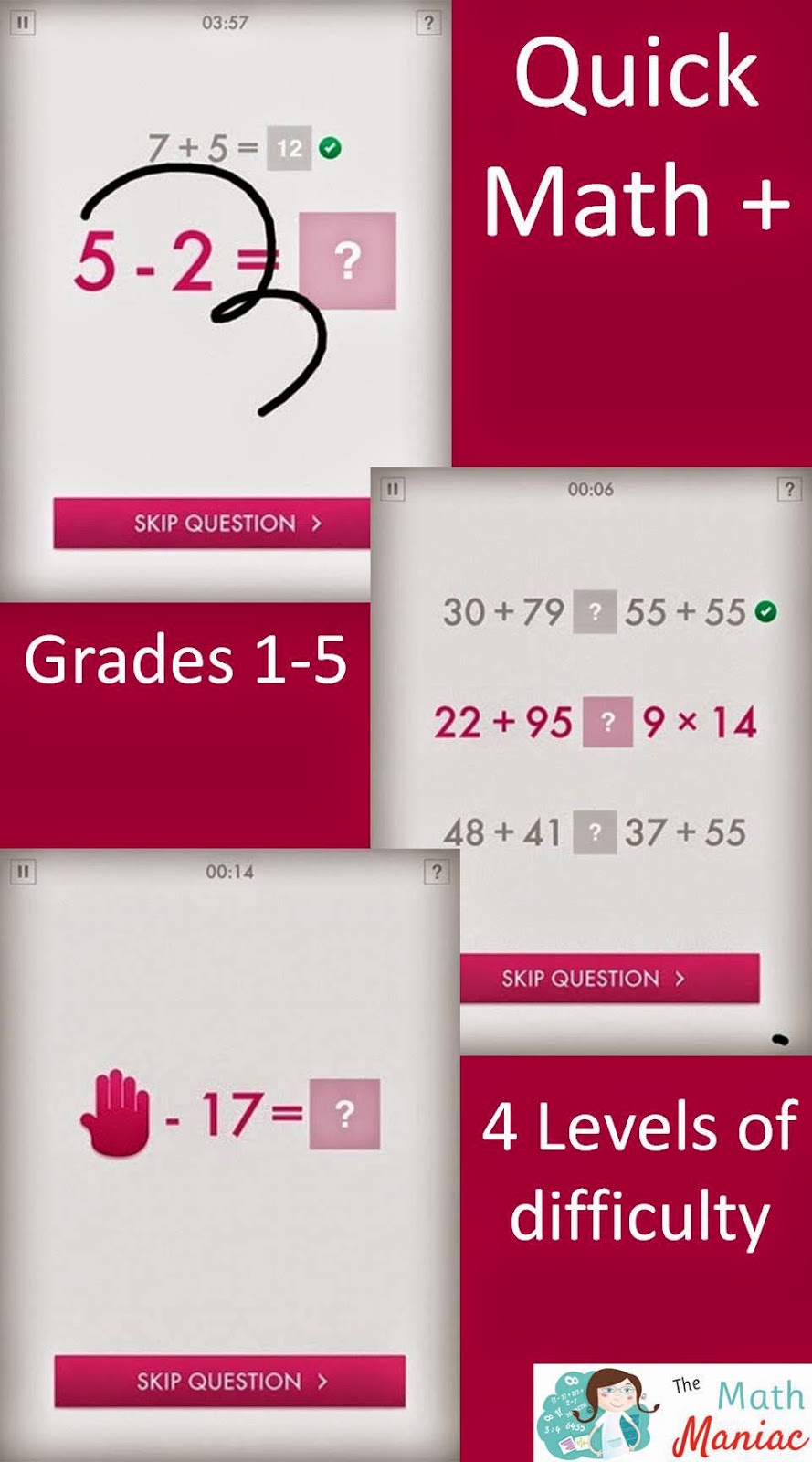 The Elementary Math Maniac: My Favorite Apps: Quick Math