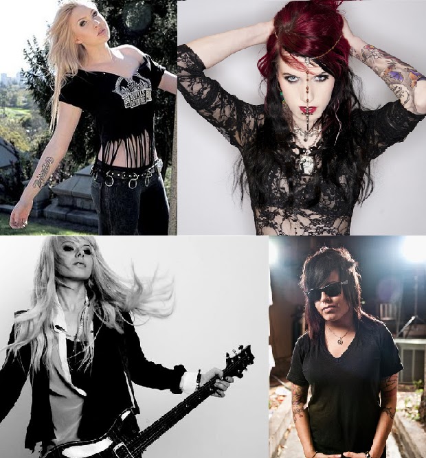 Front Paige Metal News Leather N Lace Women In Rock