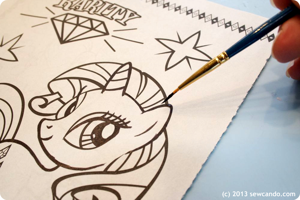 Sew Can Do: Tutorial: Make Your Own Custom Clothing Designs With Ink ...