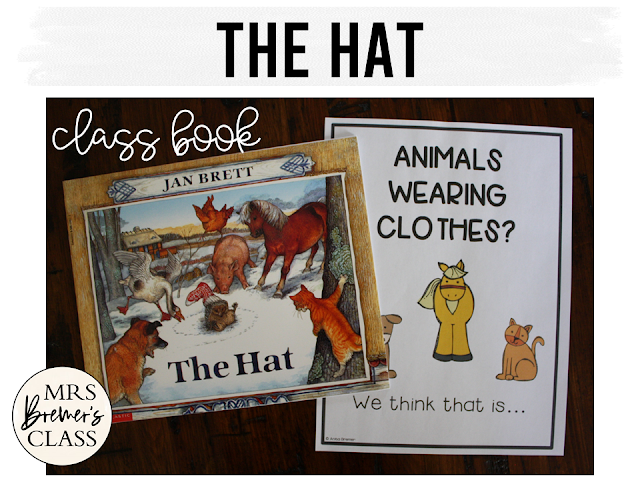 The Hat | Book Activities, Class Book, and Craftivity | Mrs. Bremer's Class