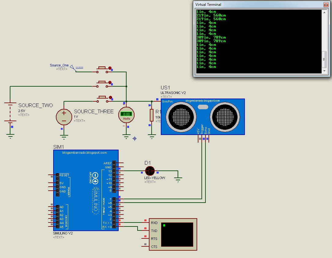 Blog Embarcado: Simulino v4.0 + Biblioteca para Proteus