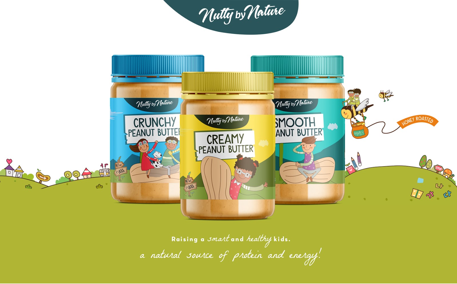 Nutty By Nature – Peanut Butter – Packaging Of The World