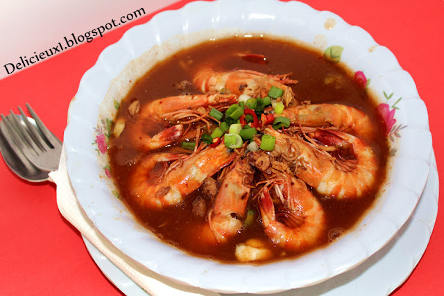 Delicieux: Kuala sepetang, Taiping - The Amazing "Mee Udang"