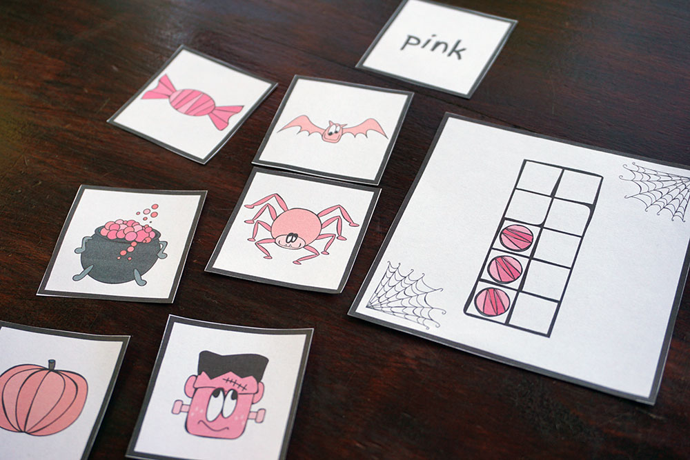 KM Classroom: Halloween Math and Literacy Centers Playing Cards + A Freebie