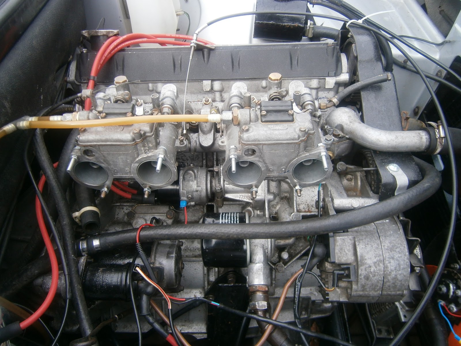 Lotus Excel Restoration: Refitting induction system airbox and hose