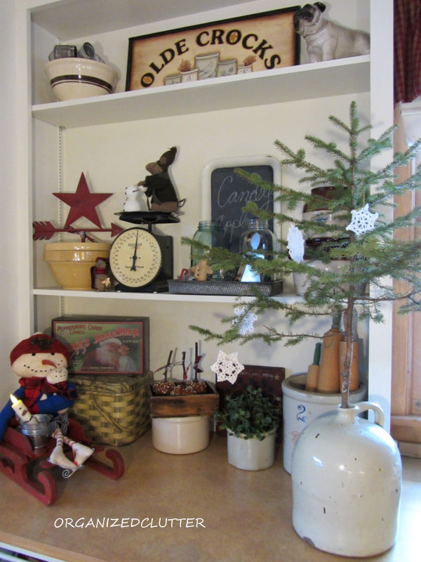 Winter/Christmas Vignettes - Organized Clutter
