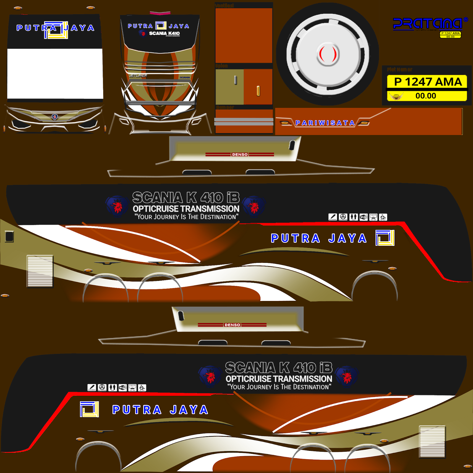 87+ Livery BUSSID HD SHD Jernih Koleksi Pilihan Part 2 - Raina.id