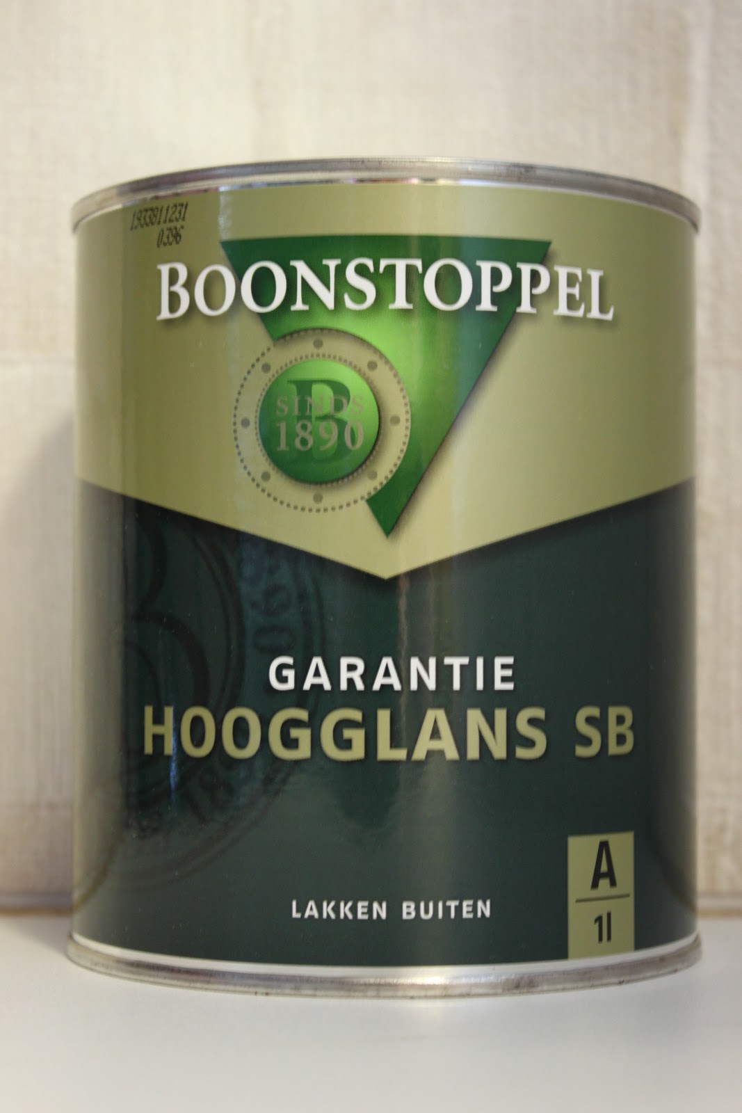Verf- en behangloods Wateringen: Boonstoppel Garantie Hoogglans SB 1 liter