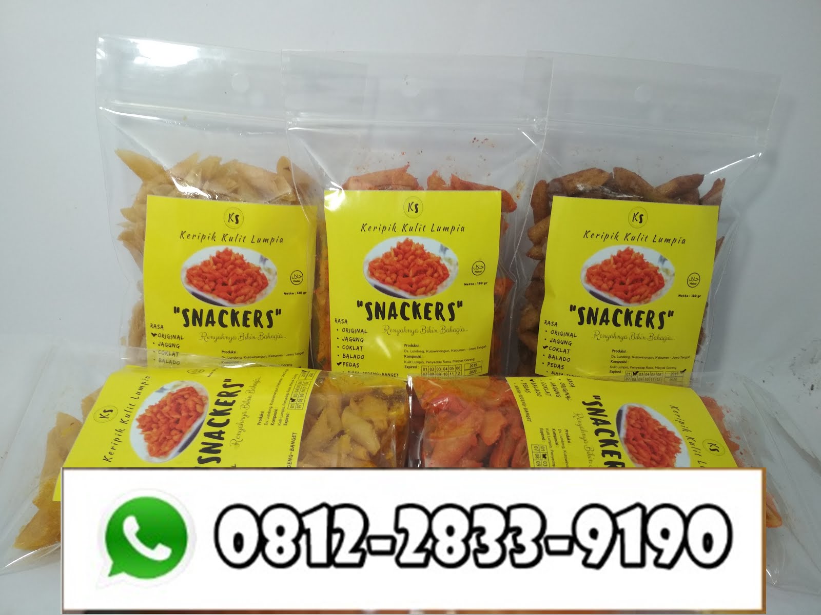 - JUAL KERIPIK SNACKERS - Renyahnya Bikin Bahagiaa...