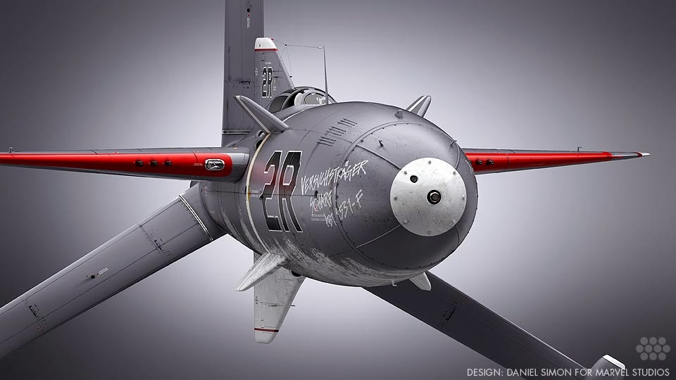 Captain America Hydra Plane