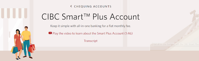 CIBC Smart Plus 支票账户简介