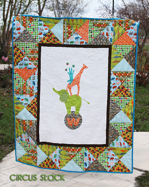 Quilt Story: Circus Stack...new quilt pattern...