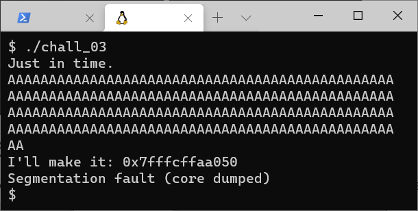 Binary Exploitation (IX): Solución Reto Sunshine CTF 2020 "speedrun03"