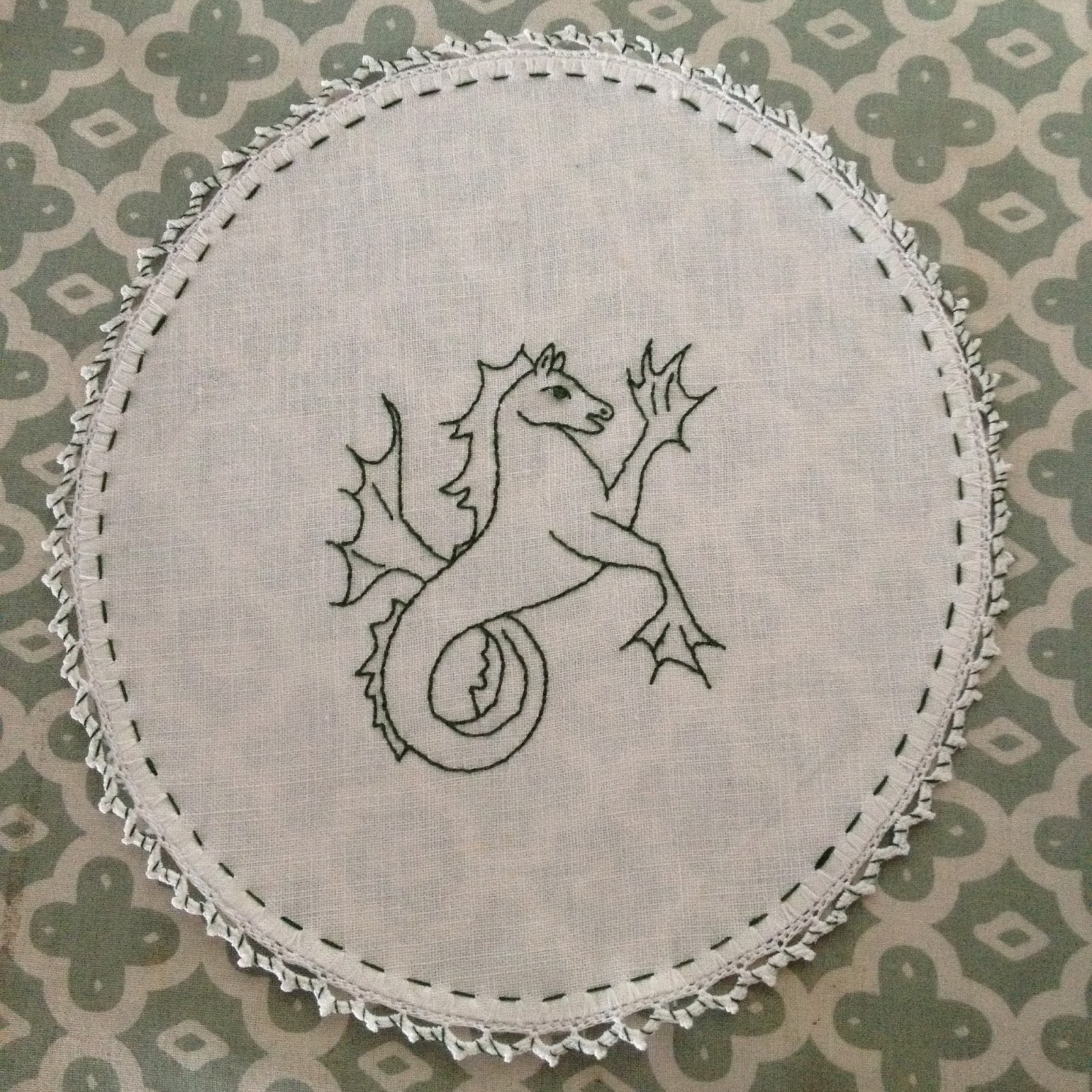 Broider Me 'Bethan: Stress Sewing A Chalice Cover