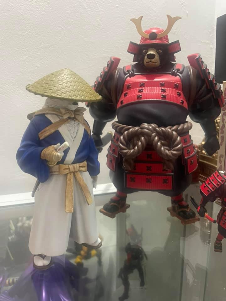 Ayo-Sensei with Baby Kumatsuki by Arman Kendrick (for Tako Jimbo Universe)