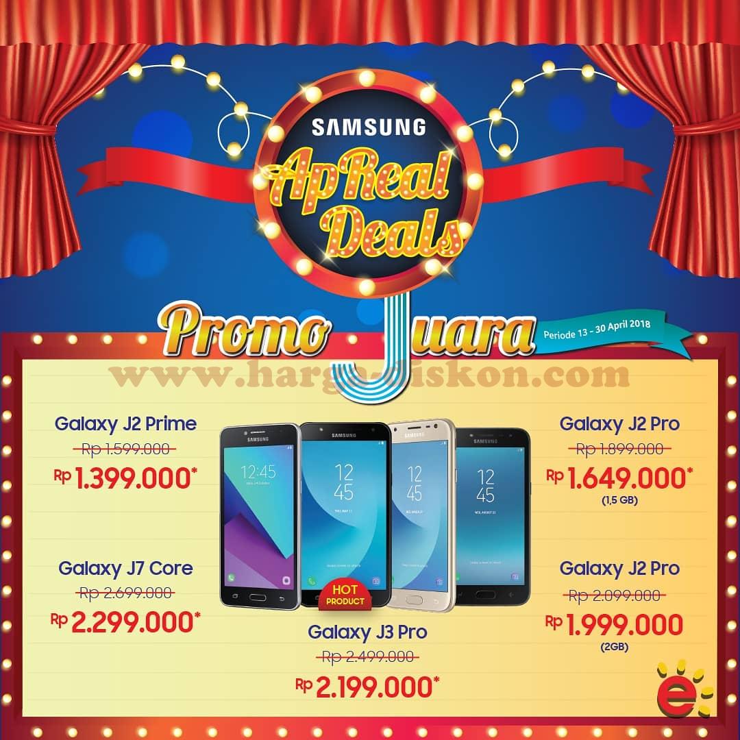 Promo SAMSUNG J SERIES di ERAFONE